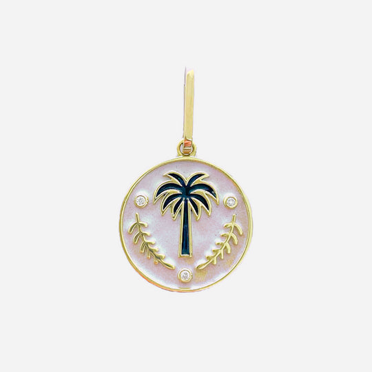 Palm Tree Medallion – ELIZABETH BUENAVENTURA